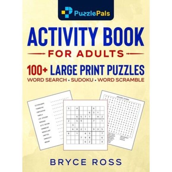 Puzzle Pals | Other | Activity Book For Adults 0 Large Print Sudoku ...